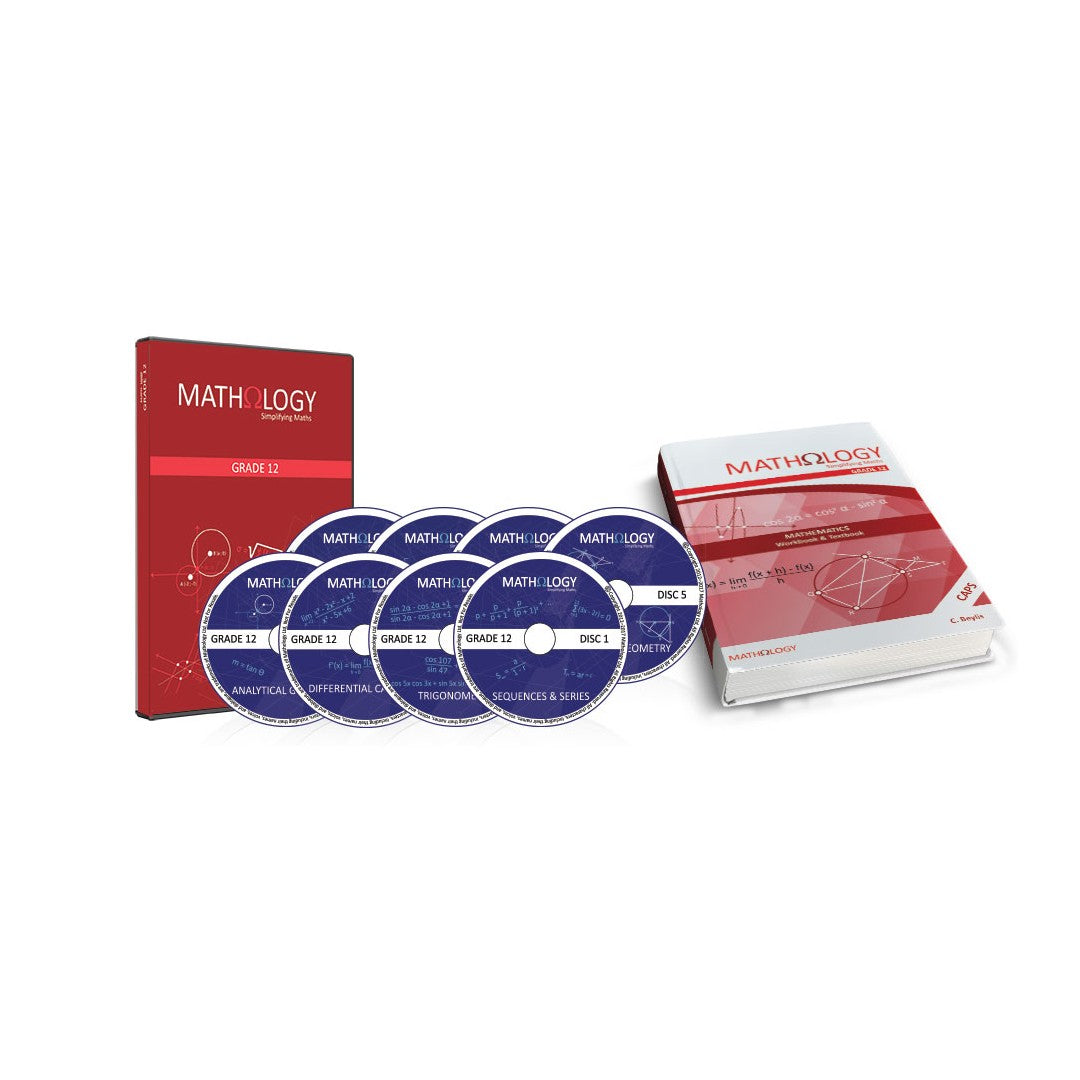 Grade 12 Workbook & DVD Box Set Combo – Mathology
