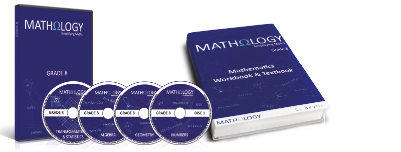 Grade 8 Workbook & DVD Box Set Combo – Mathology